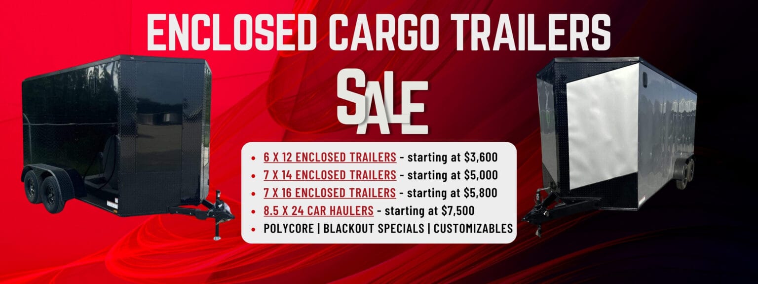 Custom Cargo Trailers for Sale - Hunt Custom Cargo Trailers